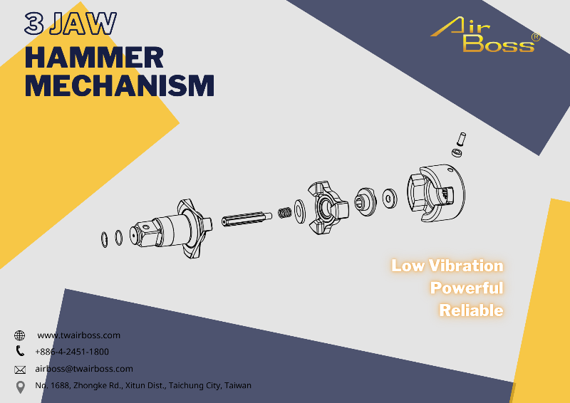 NEW: 3 JAW HAMMER MECHANISM